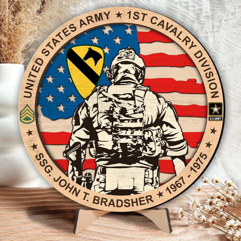 US Military Wood Sign Retirement Plaque Custom All Military Branches G ...